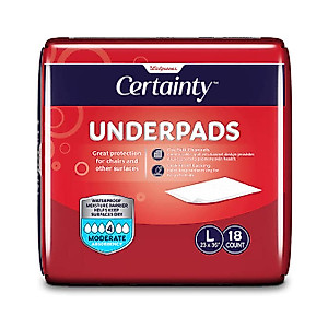 Walgreens Certainty Underpads Large 18 ea (2)