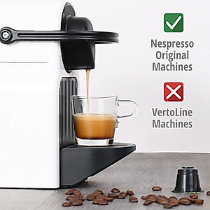 Gourmesso 50ct Flavored Espresso Pods | Int.5 | Proudly Fairtrade | Compatible with Nespresso Original Capsule Machines | Caramel Vanilla Chocolate Hazelnut Coconut