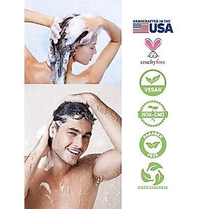 Shampoo and Conditioner Solid Bars 3 Combo Packs - Argan, Citrus and Fresh and Clean