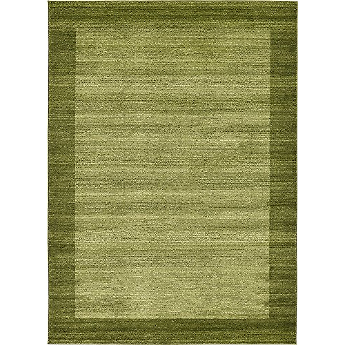 Unique Loom Del Mar Collection Area Rug-Transitional Inspired with Modern Contemporary Design, 8' 0 x 11' 4 Rectangular, Light Green/Beige