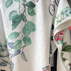 Vlokup Twins Baby Milestone Blanket for Boys & Girls, Premium Flannel Photography Background Prop Blankets, Neutral Boho Floral…