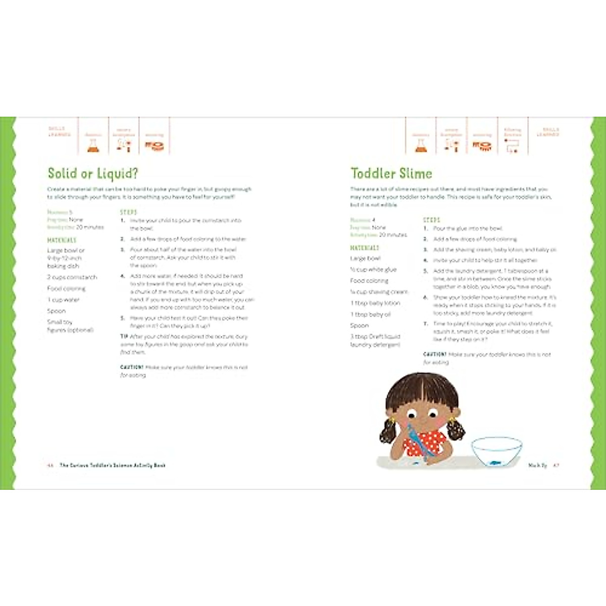 The Toddler's Science Activity Book: 100+ Fun Early Learning Activities for Curious Kids (Toddler Activity Books)