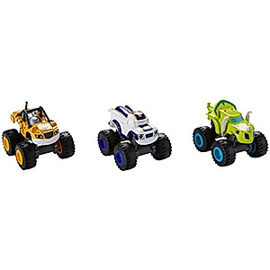Fisher-Price Nickelodeon Blaze & The Monster Machines, 3 Pack Die-Cast Pack #2