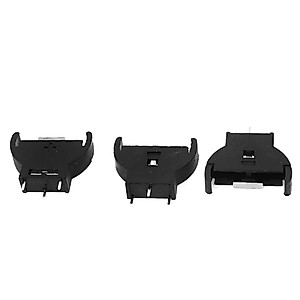 uxcell 3Pcs Plastic Vertical Button Cell Battery Holder for CR/LIR2032 2025