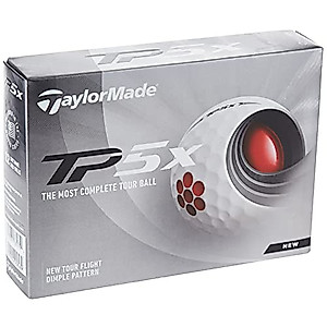 TaylorMade 2021 TP5x 2.0 Golf Balls White