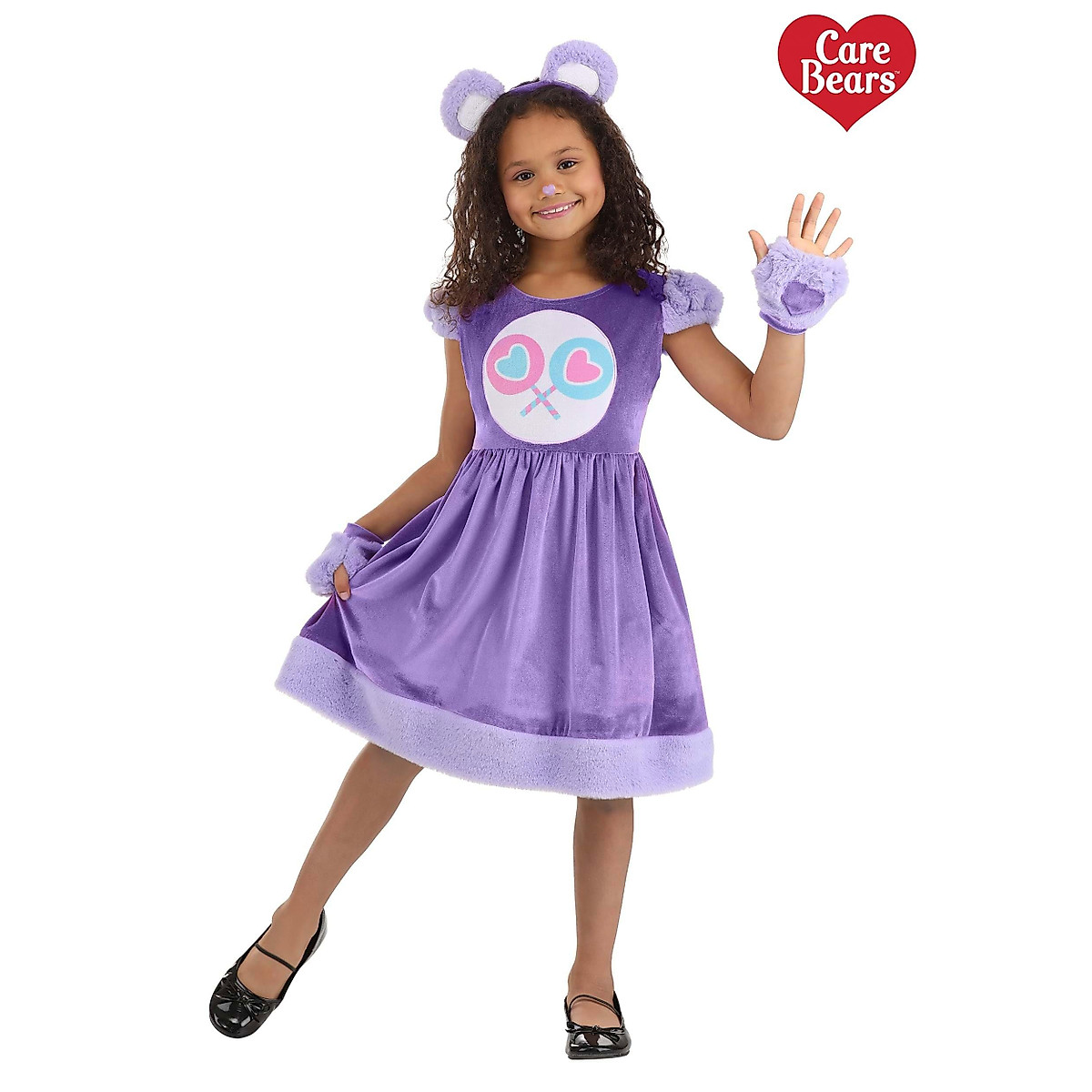 Girl's Share Bear Party Dress Costume Small