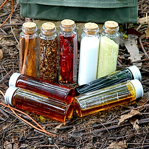 SPINNDO ULUZE Camping Spice Kit Travel Spice Holder Hiking Spices Set bushcraft Spice kit