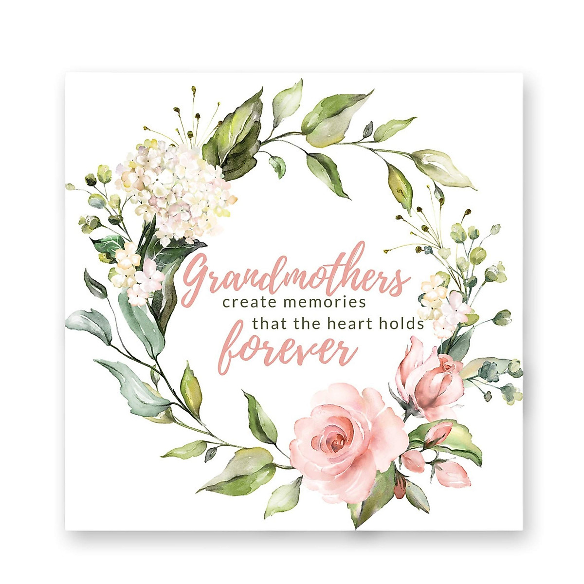 18TH STREET GIFTS Mimi Gift Set - Mimi Dish Towels and Sign for Grandma - Grandma Gifts from Grandchildren or First Time Grandma Gifts