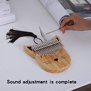 kalimba thumb piano 17 key finger piano musical instrument gift + shoulder bag