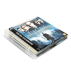 Tarifold Blu-ray Storage Bundle Pack - 50 Blu-ray Protective Sleeves Plus 2 Binders – Optimal Storage and Organizer (10265)