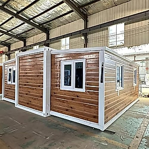 Foldable Office Folding Prefabricated Homes Heavy-Duty Portable Container Home for Long-Term Use