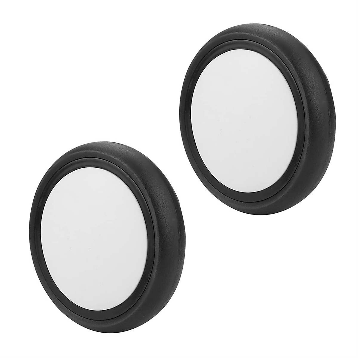 ANKROYU Baby Stroller Wheels, Stroller Rubber Wheel Accessories Stroller Wheel Replacement Universal Replaceable Baby Stroller Rubber Wheel Front and Rear Wheel Accessories (1 Pair Back Wheel)