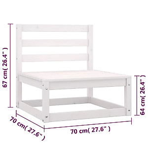 6 Piece Patio Lounge Set with Cushions,Outdoor Sofa Set,Party Couch Set,Pool Sofa Set,Outdoor table Set,Afternoon Tea Suit,Talk About Furniturefor Garden,Outdoor,Terrace,Balcony,Solid Wood Pine