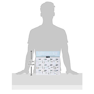 Scrapbook Customs 36967 Baby Boy First Months Scrapbooking Kit