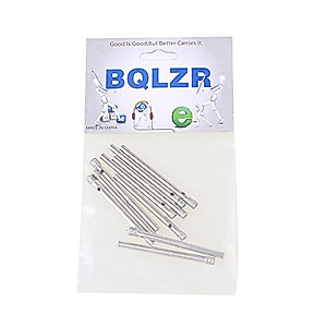 BQLZR 3.48mm Diamond Coated Hole Drill Core Drill Bits Glass Tile Marble Granite Pack of 10