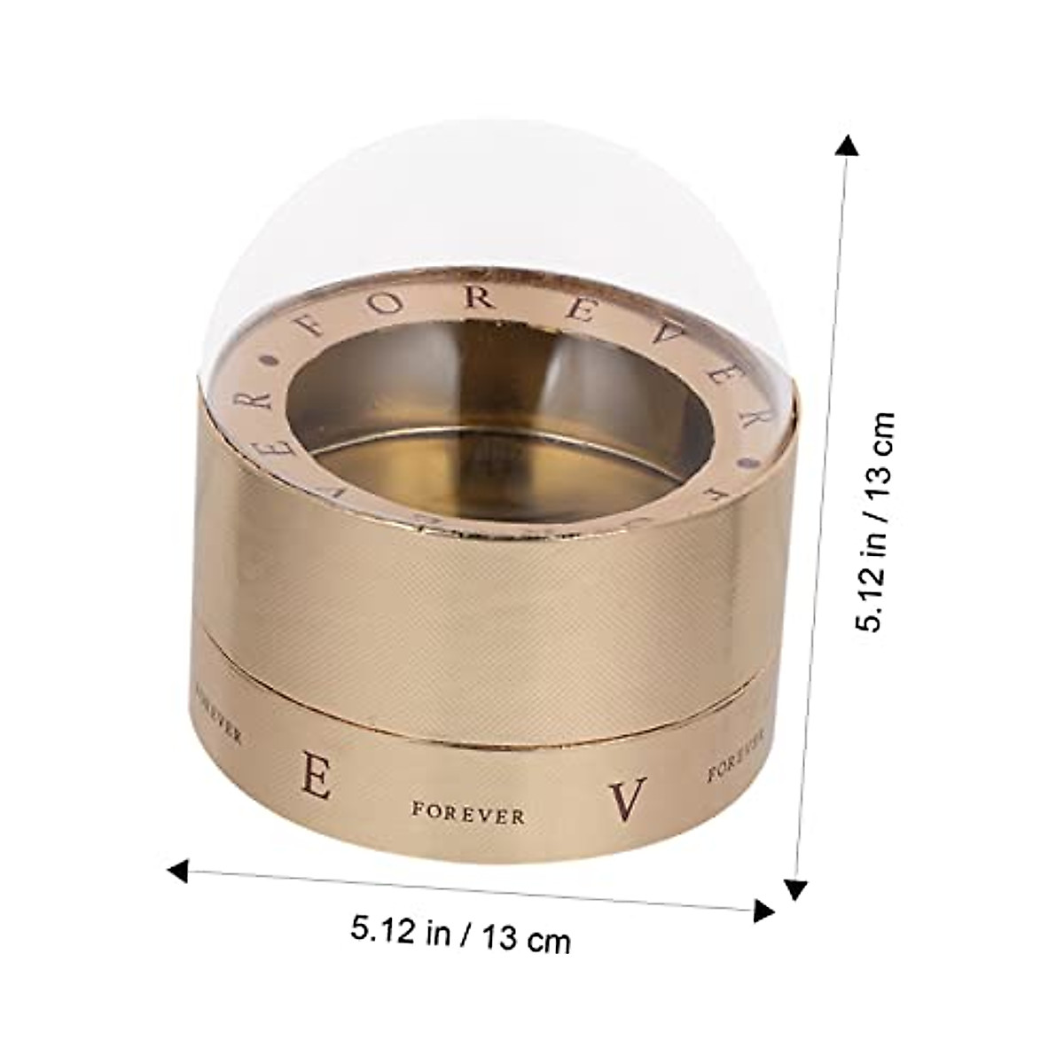 LALAFINA Box Packing Box Plastic to Go Containers Mini Chocolates Mini Cake Boxes Wedding Dome Cake Box Candy Buffet Containers Windowed Boxes Chocolate Box Unique Box Souvenir PC