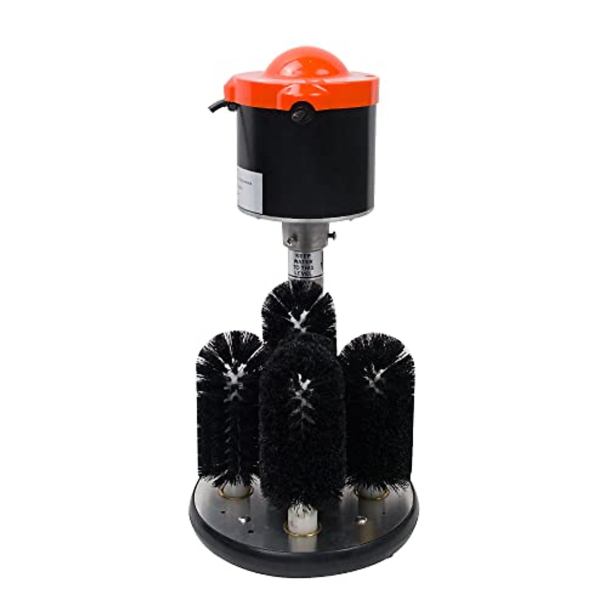 Hakka Brothers Upright Five Brush Electric Glass Washer-115V