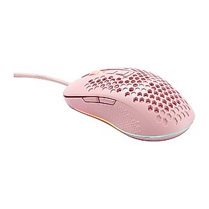 60% Mechanical Keyboard and Gaming Mouse, Mouse Pad Combo. 81 Keys Rainbow Backlit Keyboard (Blue Switch) Pink