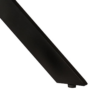 WHOPBXGAD Dining Table,Restaurant counters, Wooden Kitchen Tables Suitable for Small Spaces, Flats, Bars, Restaurants,Ø43.3"x30.7" Solid Wood Reclaimed and Steel