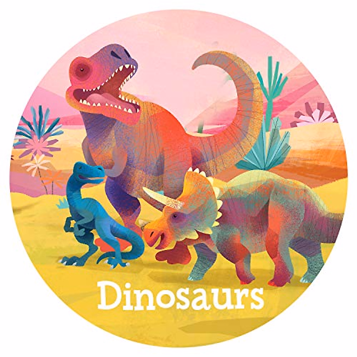 Crash! Stomp! Roar! Let's Listen To Dinosaurs! 10-Button Sound Book, Gifts For Little Dino Lovers