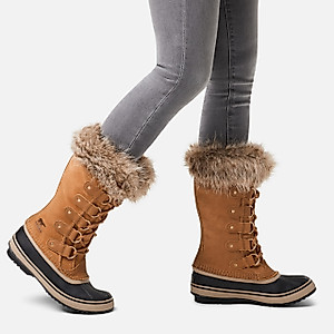 Sorel Women's Winter Boots, Brown Camel Brown Black, 10