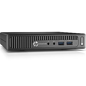 HP Mini PC 800 G1 Elitedesk Micro Desktop Computers Renewed,Intel Quad Core i5 up to 3.0GHz, 8GB Ram 256GB SSD, WiFi, VGA, Keyboarb & Mouse Included, Windows 10 Pro