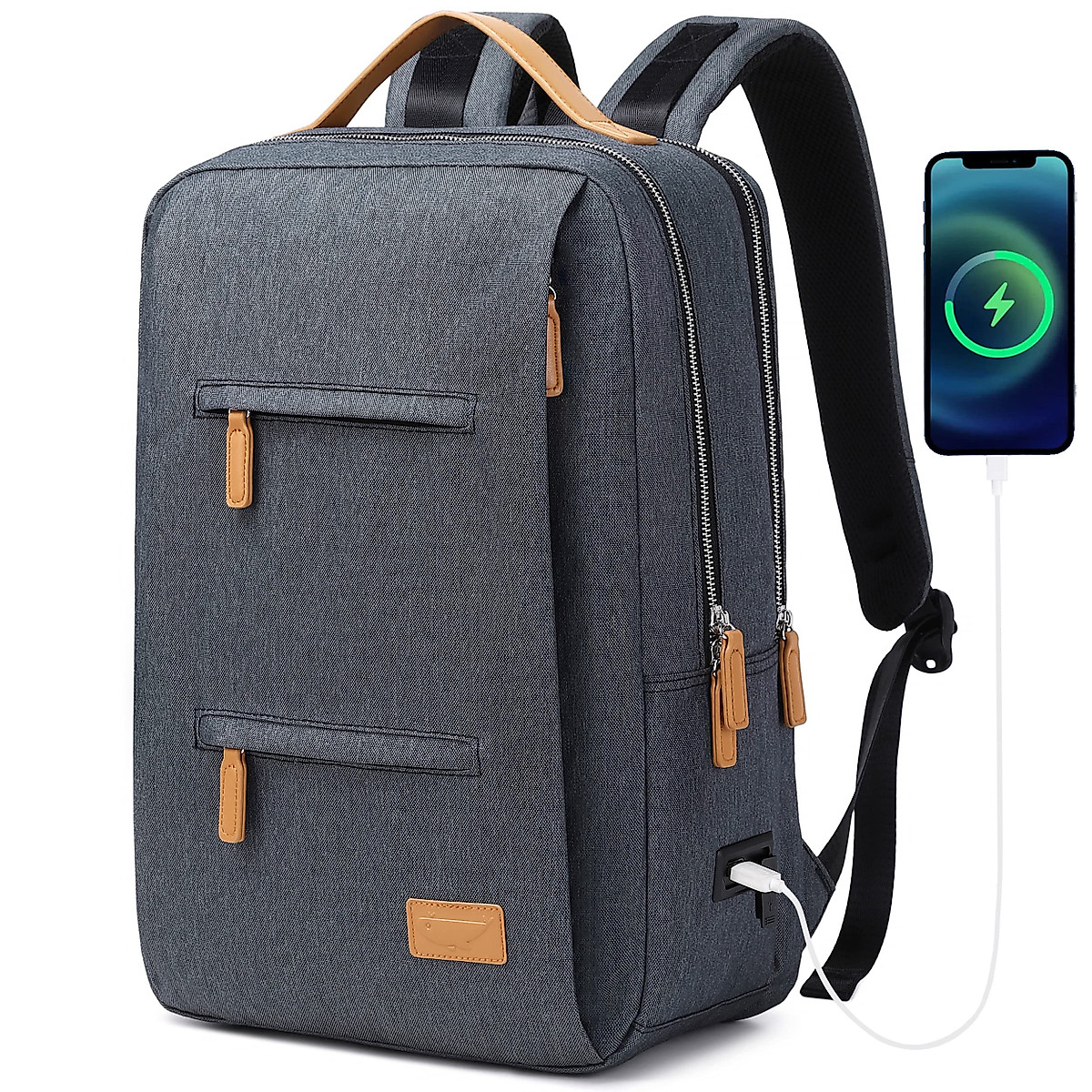 Smart Laptop Backpacks 15.6 inch for Women Men Business Travel Weekender Carry on Backpack