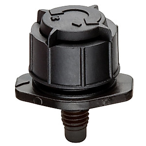 Rain Bird MUMB-F/2S Drip Irrigation 10-32 Threaded Micro-Umbrella Bubbler, 360° Full Circle Pattern, 2-Pack