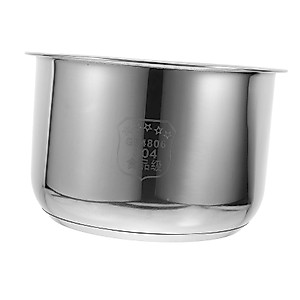 Anneome Rice Cooker Inner Pot Replacement Non Stick Liner for Electric Rice Cooker Cooking Pot for Meal Prep Kitchen Accessory for Cooked Rice