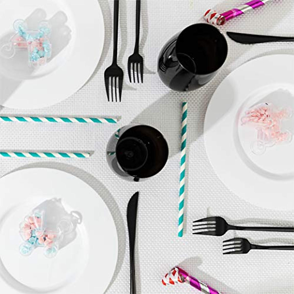 Baby Carriage Shaped Acrylic Candy Boxes - 12 Pack - 2.75"x2.75"x0.71" - Perfect for Weddings, Birthdays, Party Favors and Gifts | Cute Clear Plastic Containers | Clear Fillable Ornaments Crafts Decorations