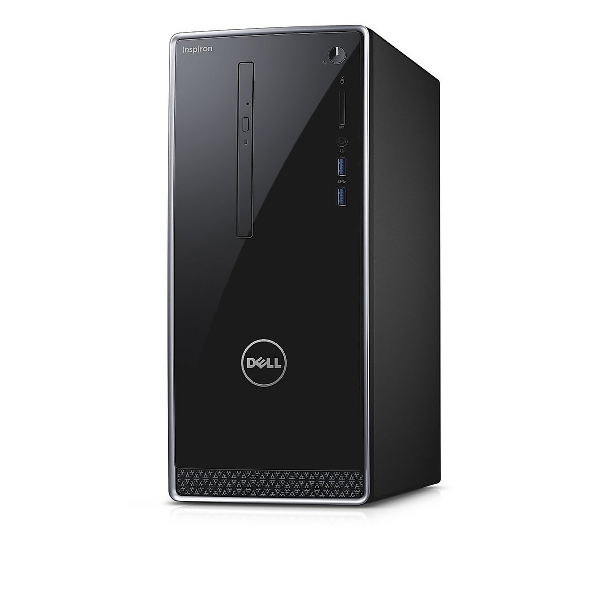 Dell Inspiron 3650 Tower Business PC, Intel Quad Core i5-6400 up to 3.3GHz, 8G DDR3L, 256G SSD, VGA, HDMI, Windows 10 Pro 64 Bit-Multi-Language Supports English/Spanish/French(Renewed)