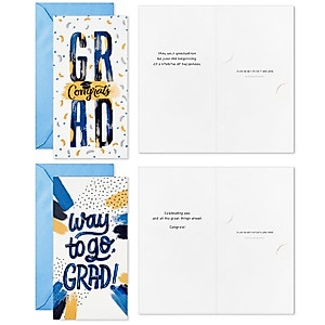 Hallmark Graduation Money Holders or Gift Card Holders Assortment with Envelopes, You Did It (36 Cards and Envelopes)