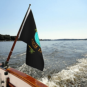 Pura Vida Costa Rica Double Sided Banner 3x5FT Banner Breeze Flag Decorative Flag Garden Flag