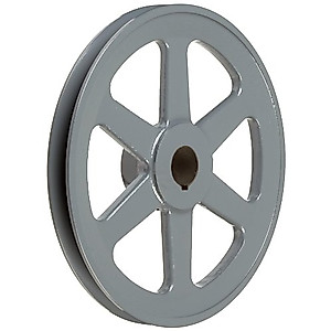 TB Woods BK1301 FHP Bored-to-size V-Belt Sheave, B Belt Section, 1 Groove, 1" Bore, Cast Iron, 12.75" OD, 1970 max rpm
