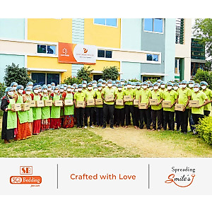 SGI 500 TC 100% Egyptian Cotton Bed Sheets, Luxurious Soft for Premium Hotel Quality 4Pc Sheet Set - 1 Fitted Sheet, 1 Flat Sheet & 2 Pillowcase 15" inch Deep Pocket (King, Light Grey Solid)