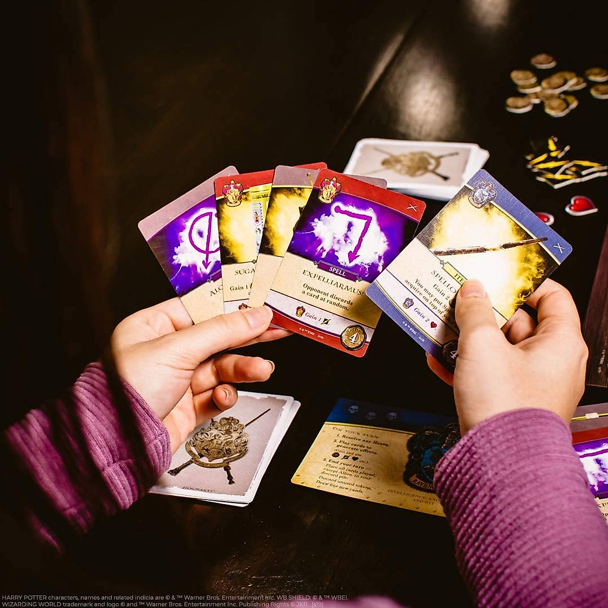 Harry Potter Hogwarts Battle Defence Against The Dark Arts | Competitive Deck Building Board Game | Officially Licensed Wizarding World Merchandise