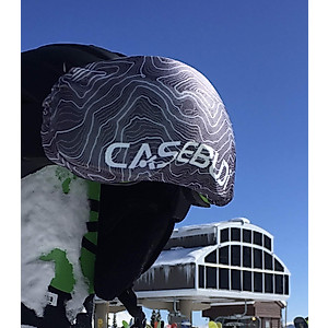 CASEBUDi Goggle Cover for Ski Snowboarding Motocross Paintball or Any Other Goggles (Topo)