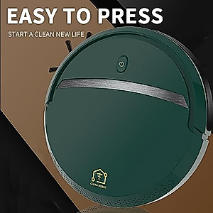 3 in 1 Sweeping Robot Intelligent, Robot Vacuum Cleaner, Household Charging Robotic Vacuum Cleaner, Obstacle Avoidance, Self-Planning, Small Household Appliances for Pet Hair, Carpets, Hard Floors