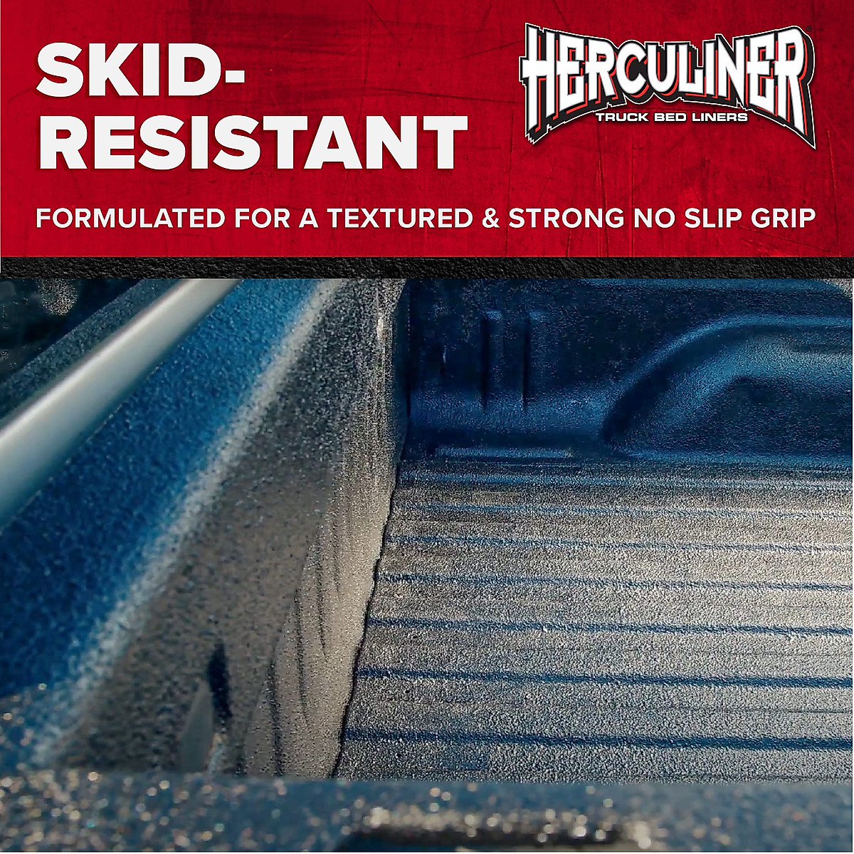 HERCULINER Black 6 Foot Truck Bed Roll on Bedliner Kit
