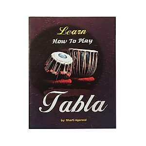 Satnam Steel Bayan Hand Crafted Steel Tabla Drum Set for Student and Beginners with Tabla Set Gig Bag | Tabla Set Hammer | Tabla Set - Music Book | Tabla Cushions & Cover - Made in India
