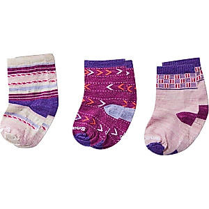 Smartwool Trio (Infant/Toddler) Pink Nectar 24 Months