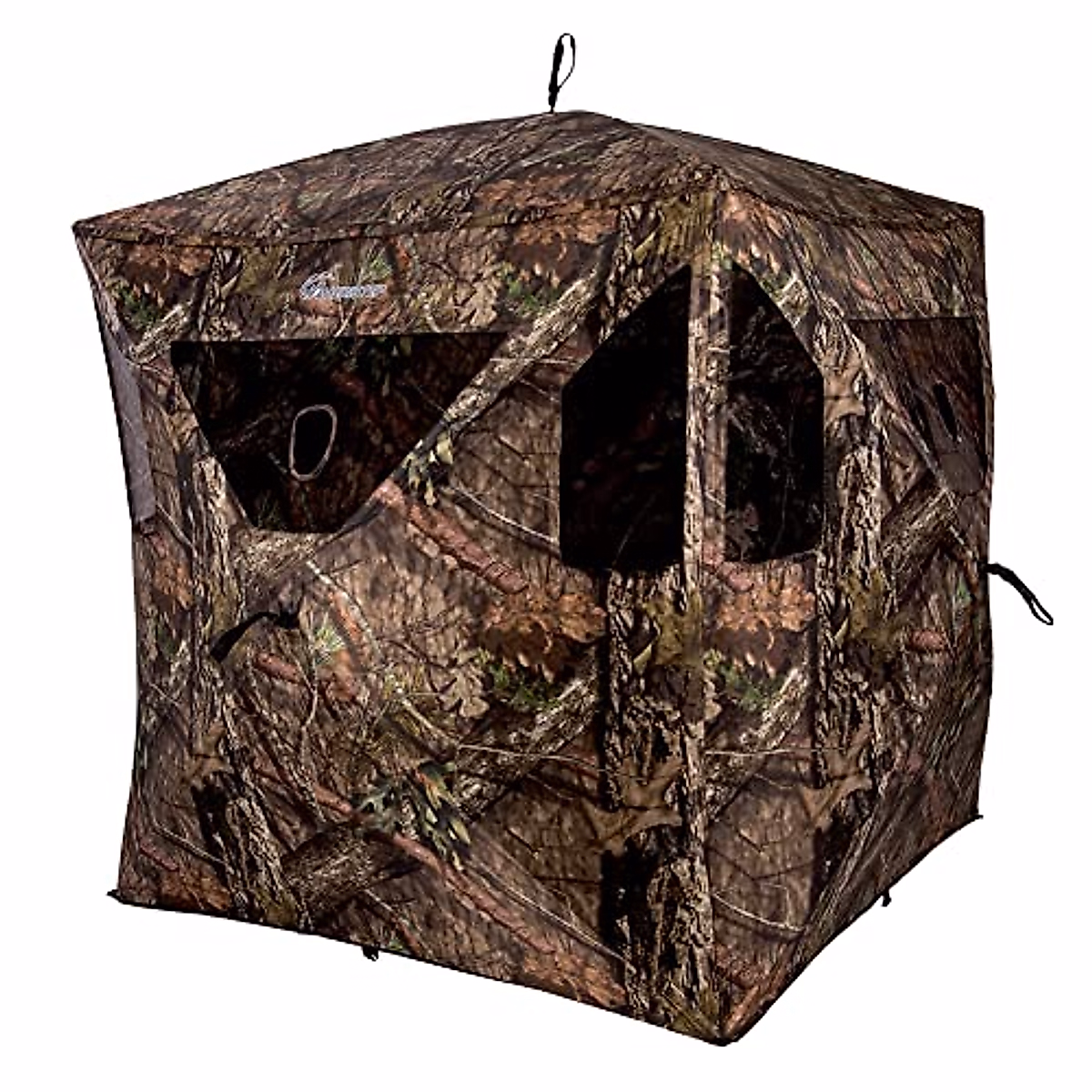 Ameristep Brickhouse Hunting Blind | 3-Person Ground Blind in Mossy Oak Break-Up Country, One Size