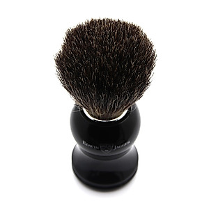Edwin Jagger 81P36AMZ Classic Badger Shaving Brush for Shaving Cream or Soap for Men (Black)