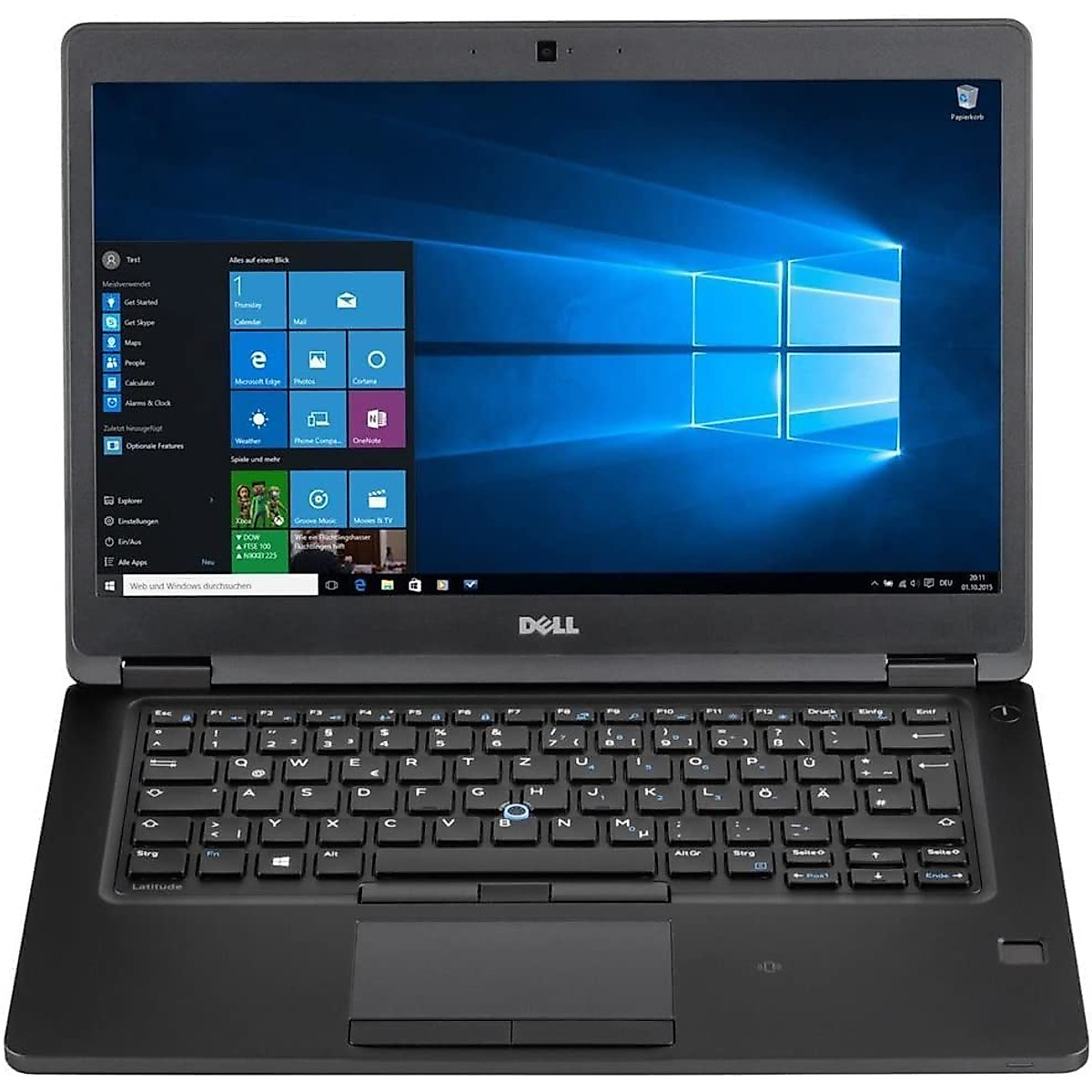 Dell Latitude 5490 Business Laptop 14" FHD (1920x1080) Display, Intel Core i7-8650 8M Cache Up to 4.20 GHz, 16GB DDR4 RAM 960GB SSD, Backlit Keyboard Wi-Fi Bluetooth Windows 10 Pro (Renewed)
