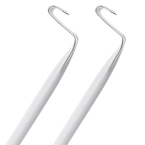 PrimeMatik DY096-VCES White 35 cm Hanging Rod for Cube Modular Organizer Closet 2 Pack (DY096)