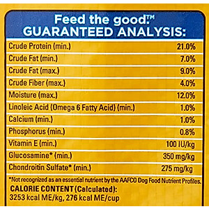 Pedigree Healthy Weight Adult Dry Dog Food Roasted Chicken & Vegetable Flavor Dog Kibble, 14 lb. Bag