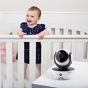 Motorola MBP843CONNECT Digital Video Baby Monitor with 3.5-Inch Screen and Wi-Fi Internet Viewing