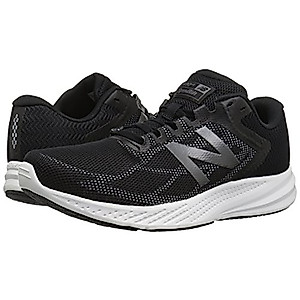 New Balance Women's 490 V6 Running Shoe, Black/Grey, 9 D US