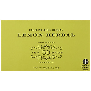 Harney & Sons Herbal Tea, Lemon, 50 Tea Bags