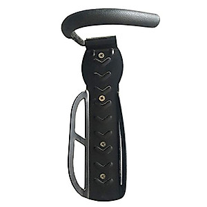 2PCS Bike Rack Garage Wall Mount Bikes Hanger Storage System Vertical Bike Hook for Indoor Shed - Easily Hang/Detach - Heavy Duty Holds up to 65 lb With Screws Black By Vilobyc